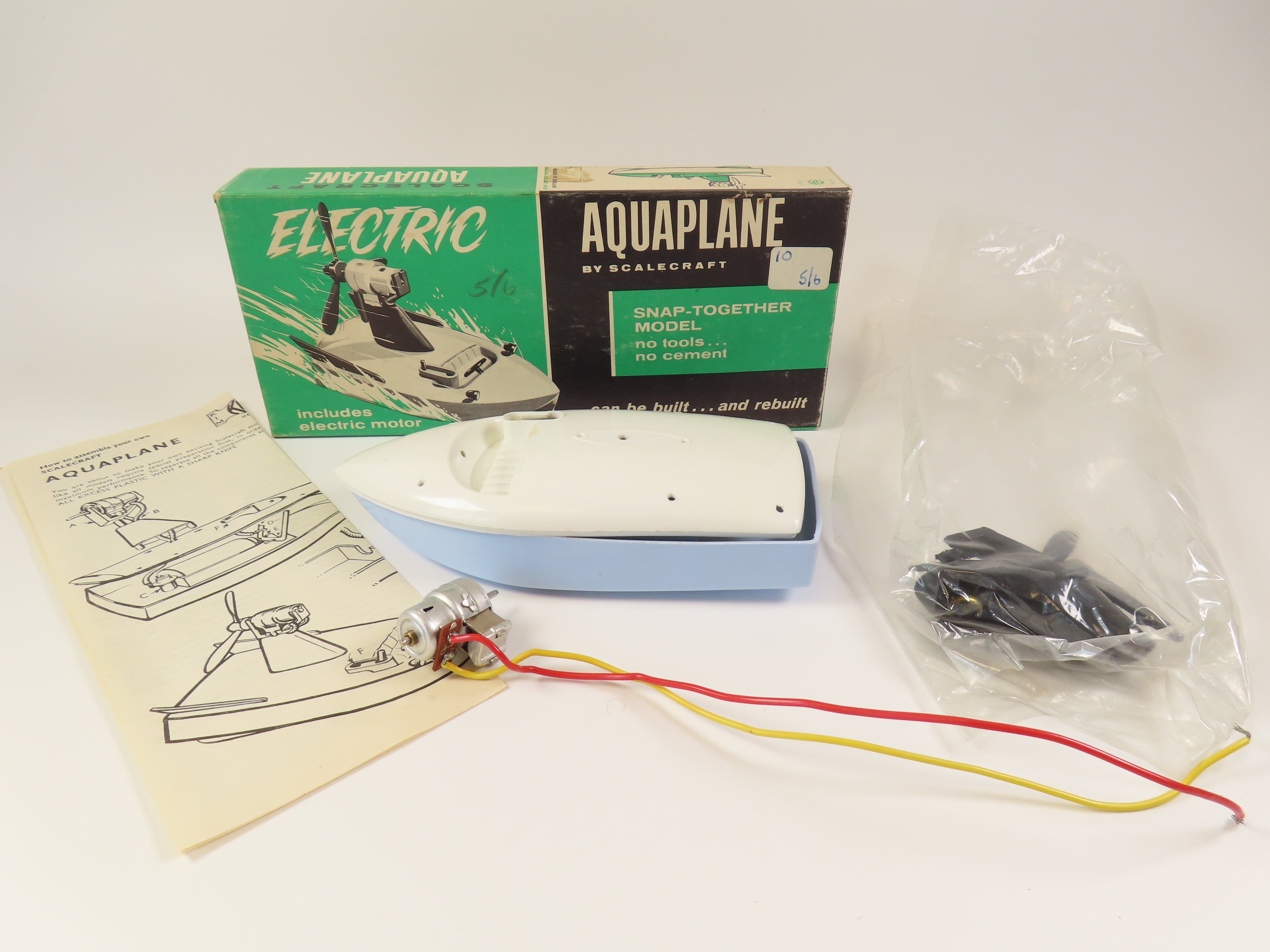 Scalecraft Kits Electric Aquaplane, 99% Mint/Boxed! – Andrew Clark Models