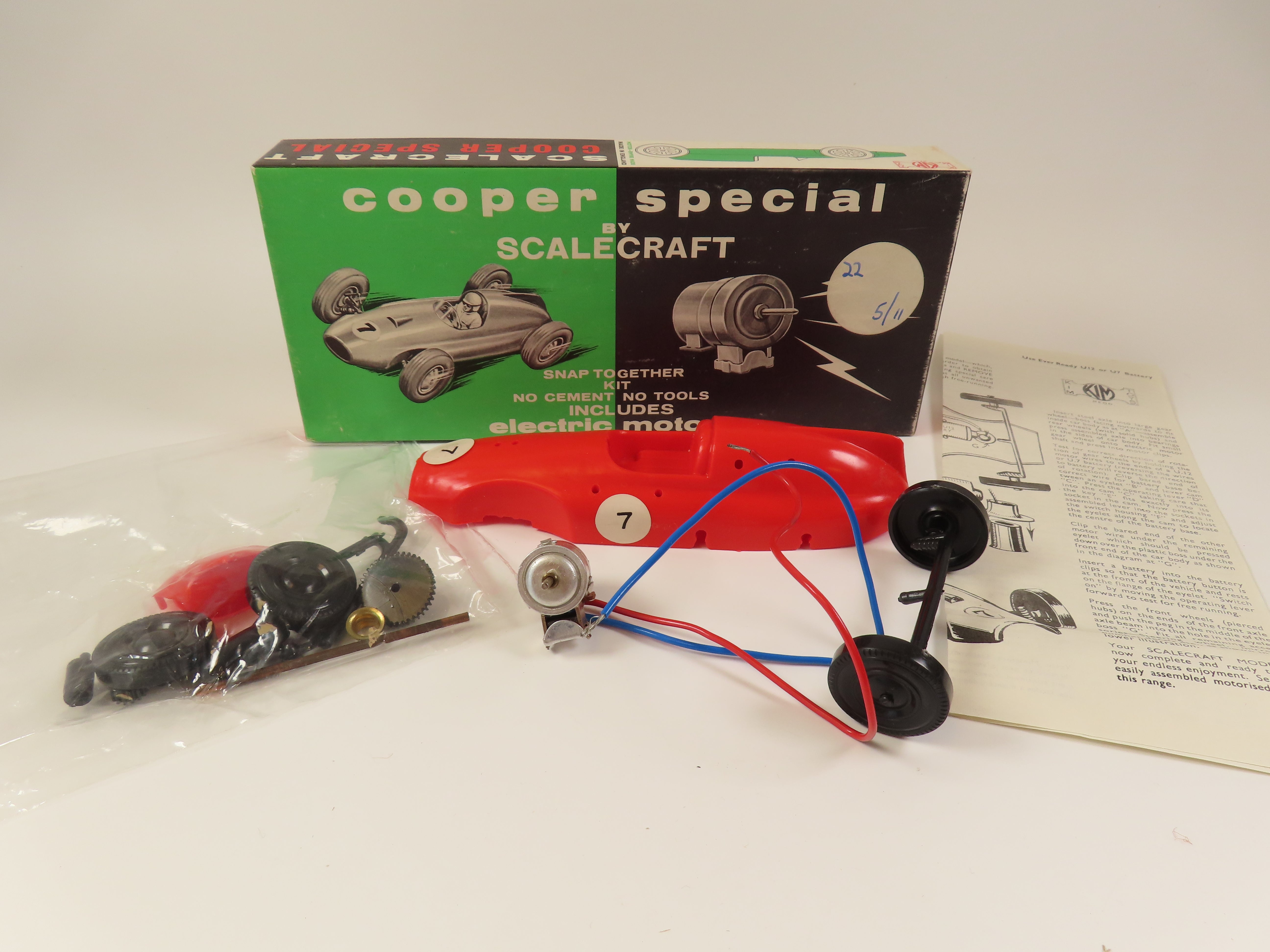 Scalecraft Kits Electric Cooper Special Kit, 99% Mint/Boxed! – Andrew ...