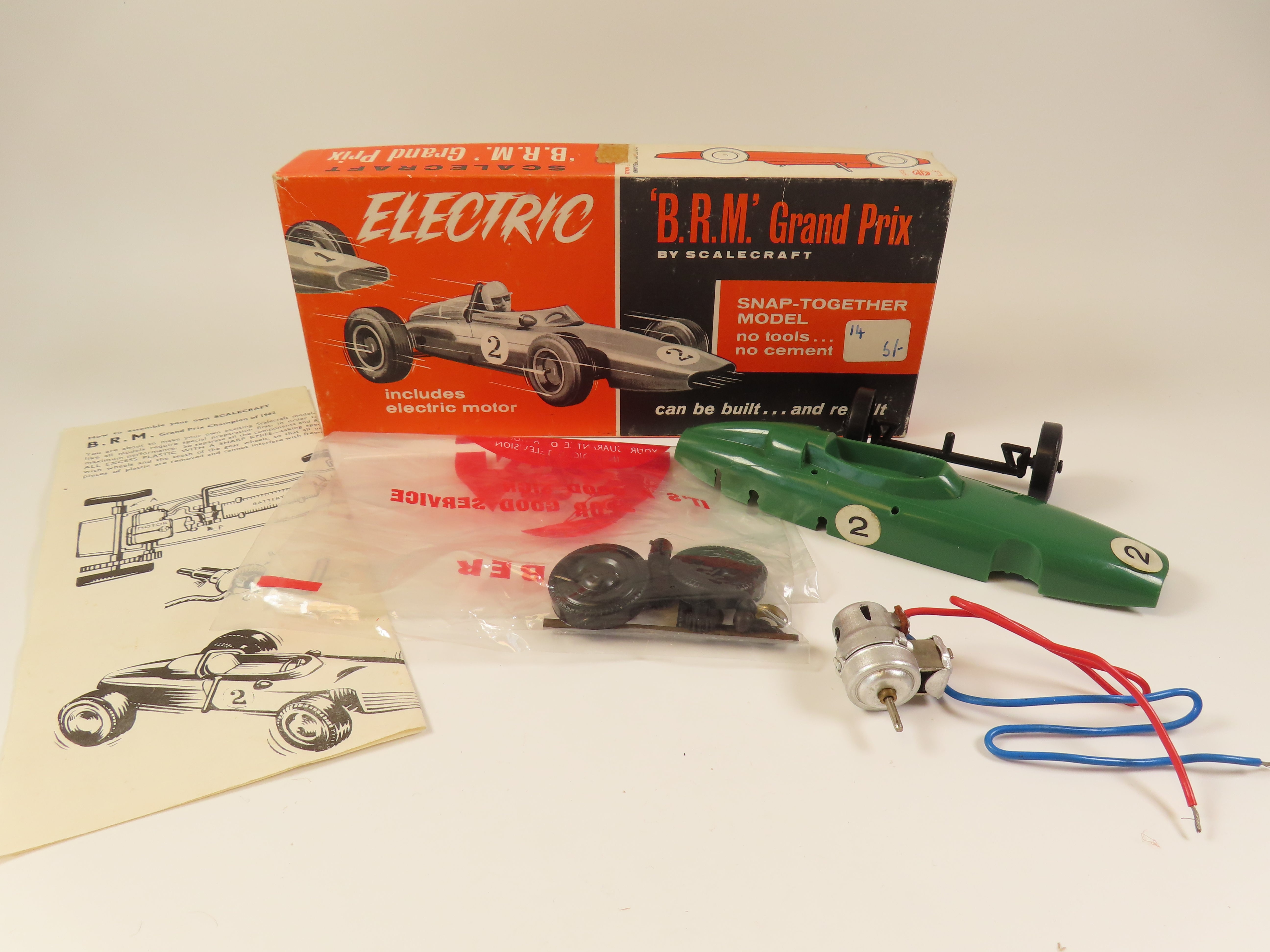 Scalecraft Kits Electric 'B.R.M.' Grand Prix Kit, 99% Mint/Boxed ...
