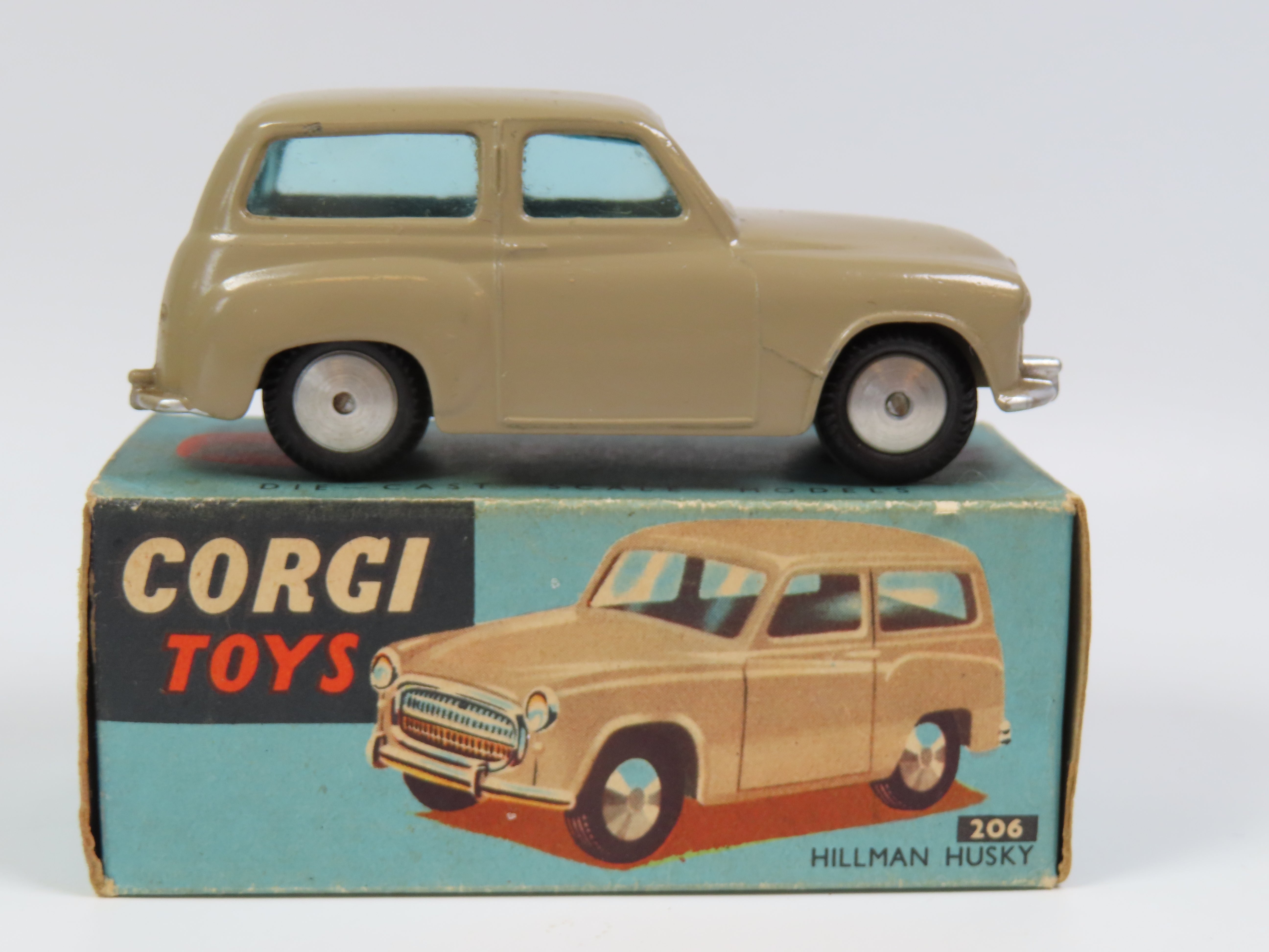 Corgi 206 Hillman Husky, Fawn, Mint/Boxed! – Andrew Clark Models