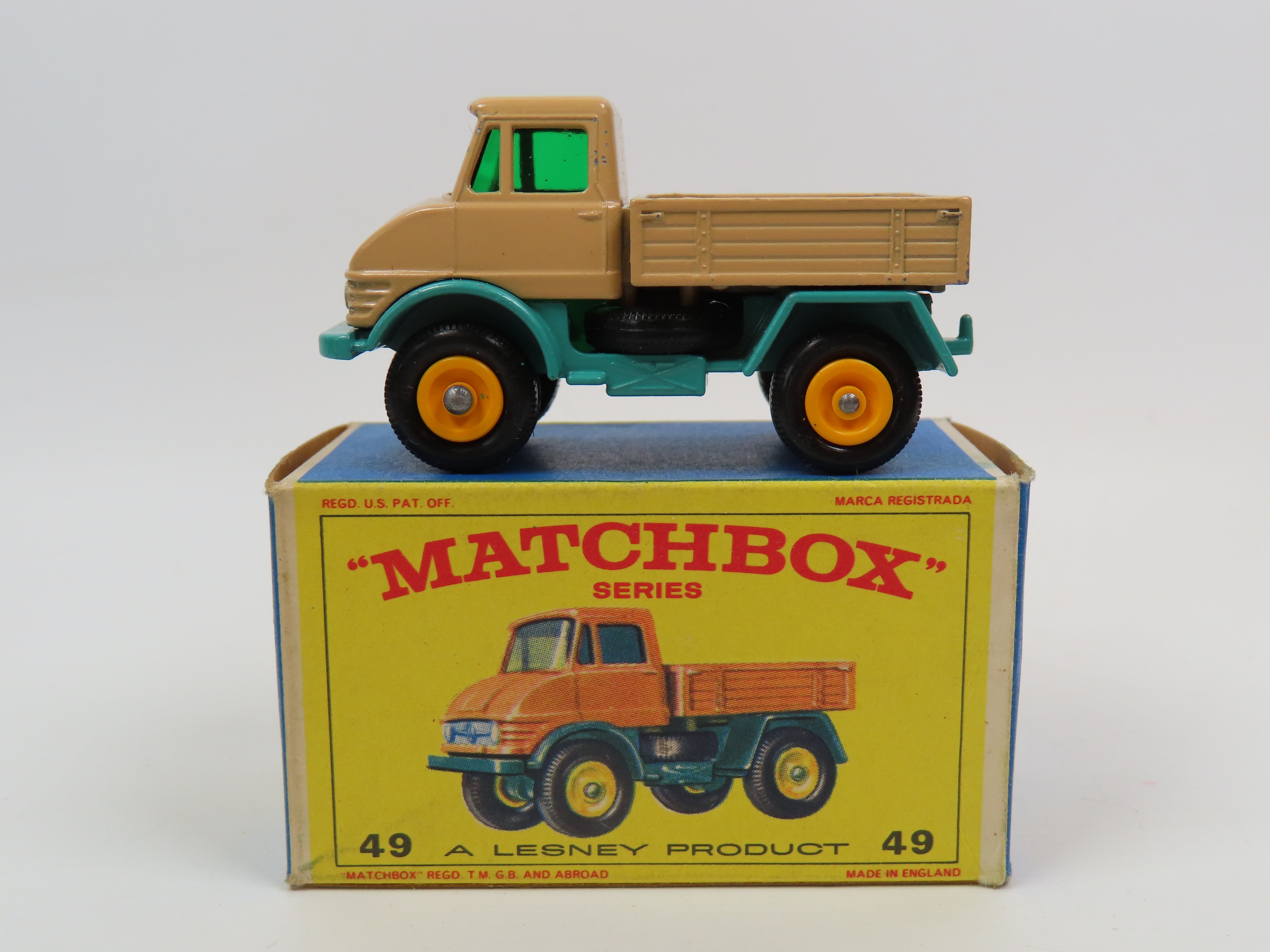 Matchbox 49 Unimog, Very Near MInt/Boxed! – Andrew Clark Models