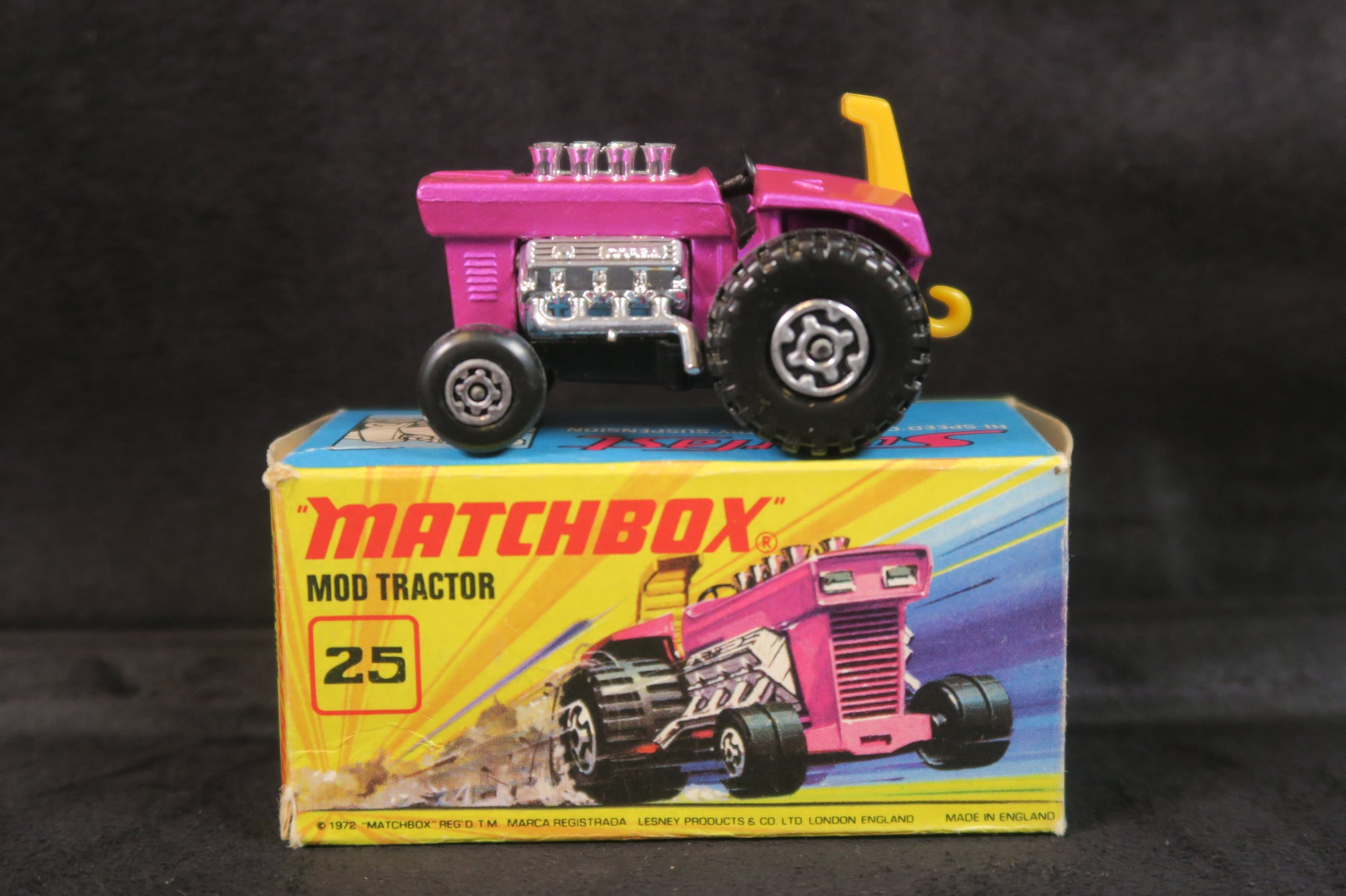 Matchbox Superfast 25 Mod Tractor, Mint/Boxed! – Andrew Clark Models