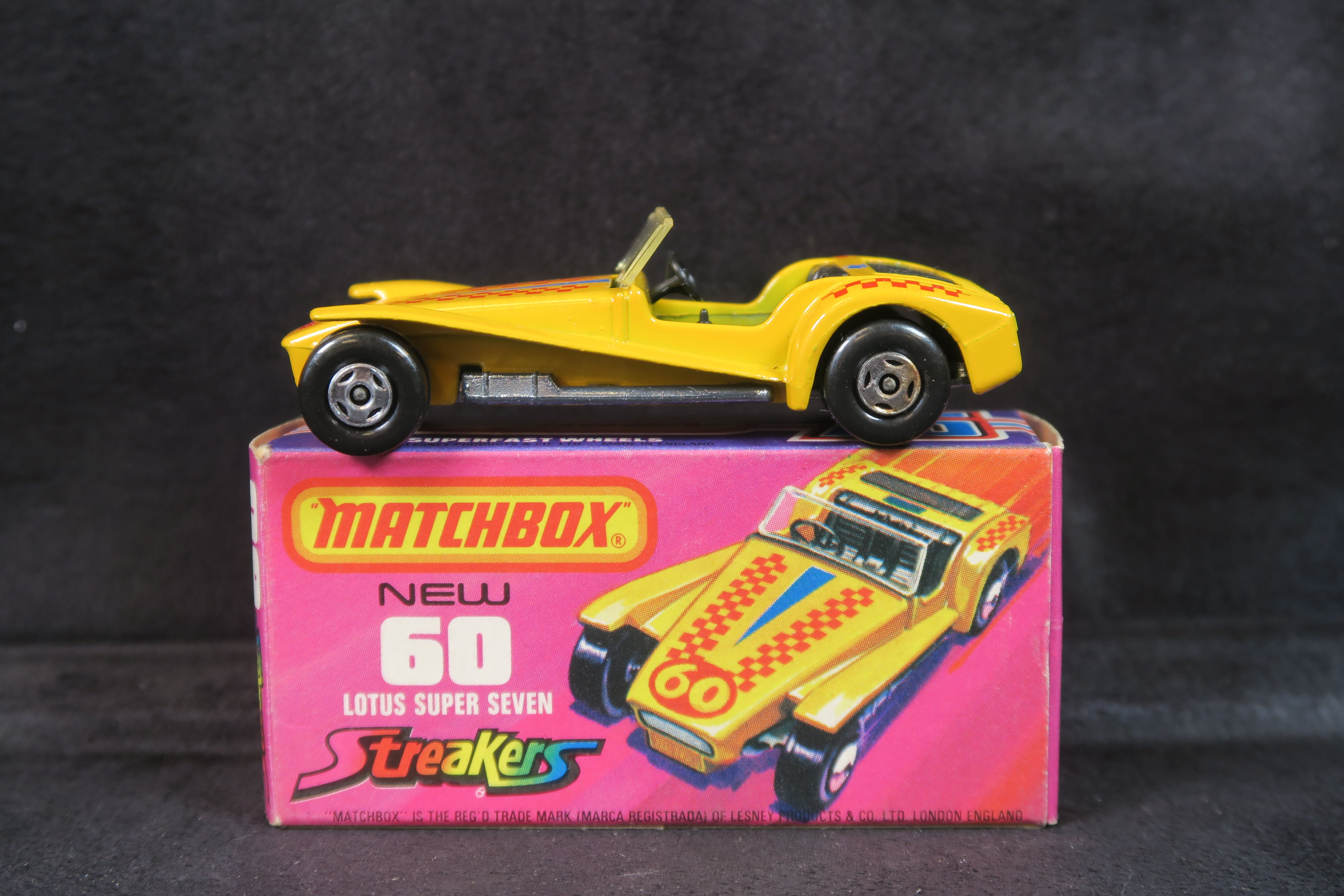 Matchbox Streakers 60 Lotus Super Seven, Mint/Boxed! – Andrew Clark Models