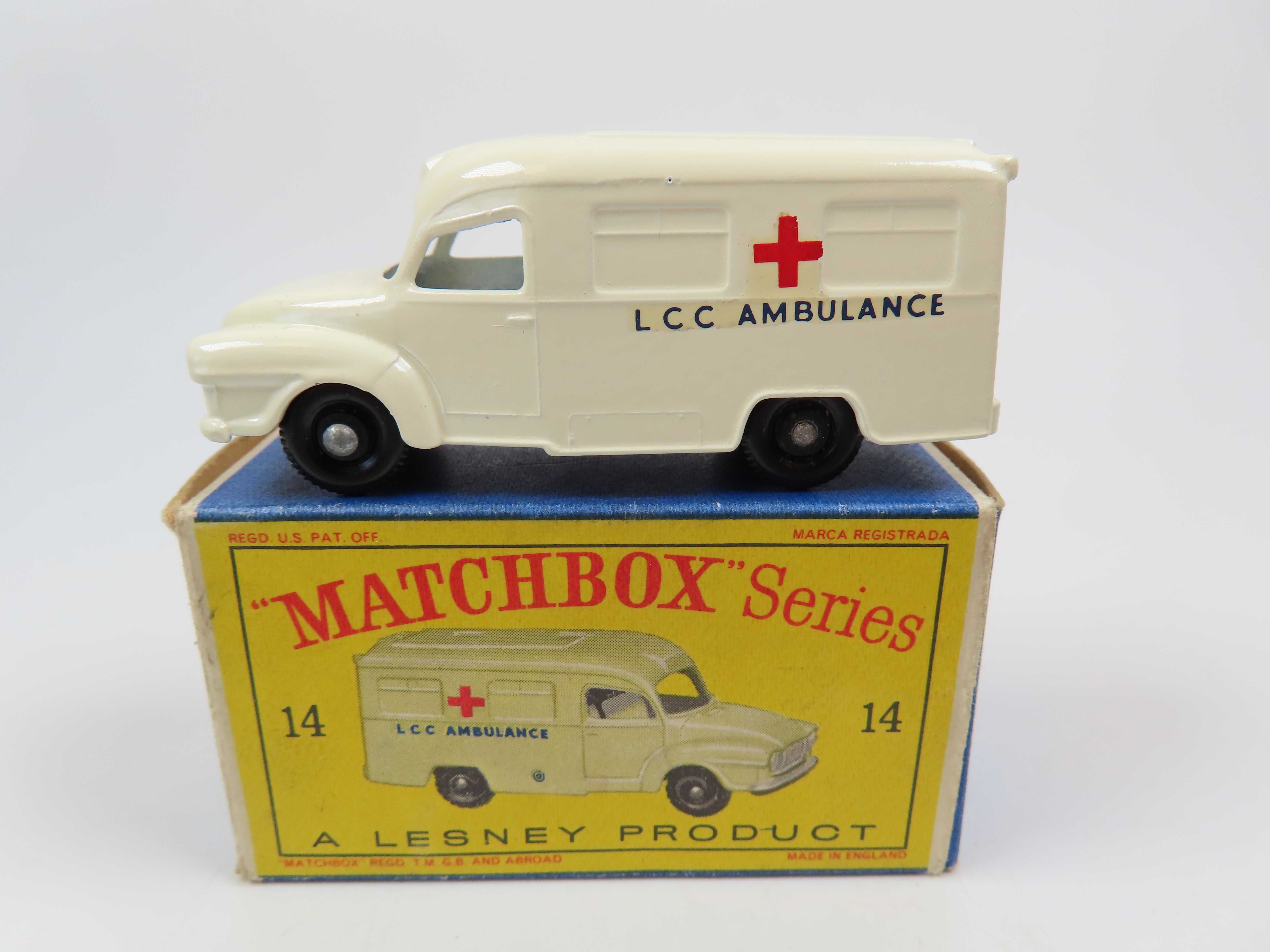 Matchbox No.14 Lomas Ambulance, 99% Mint/Boxed! – Andrew Clark Models