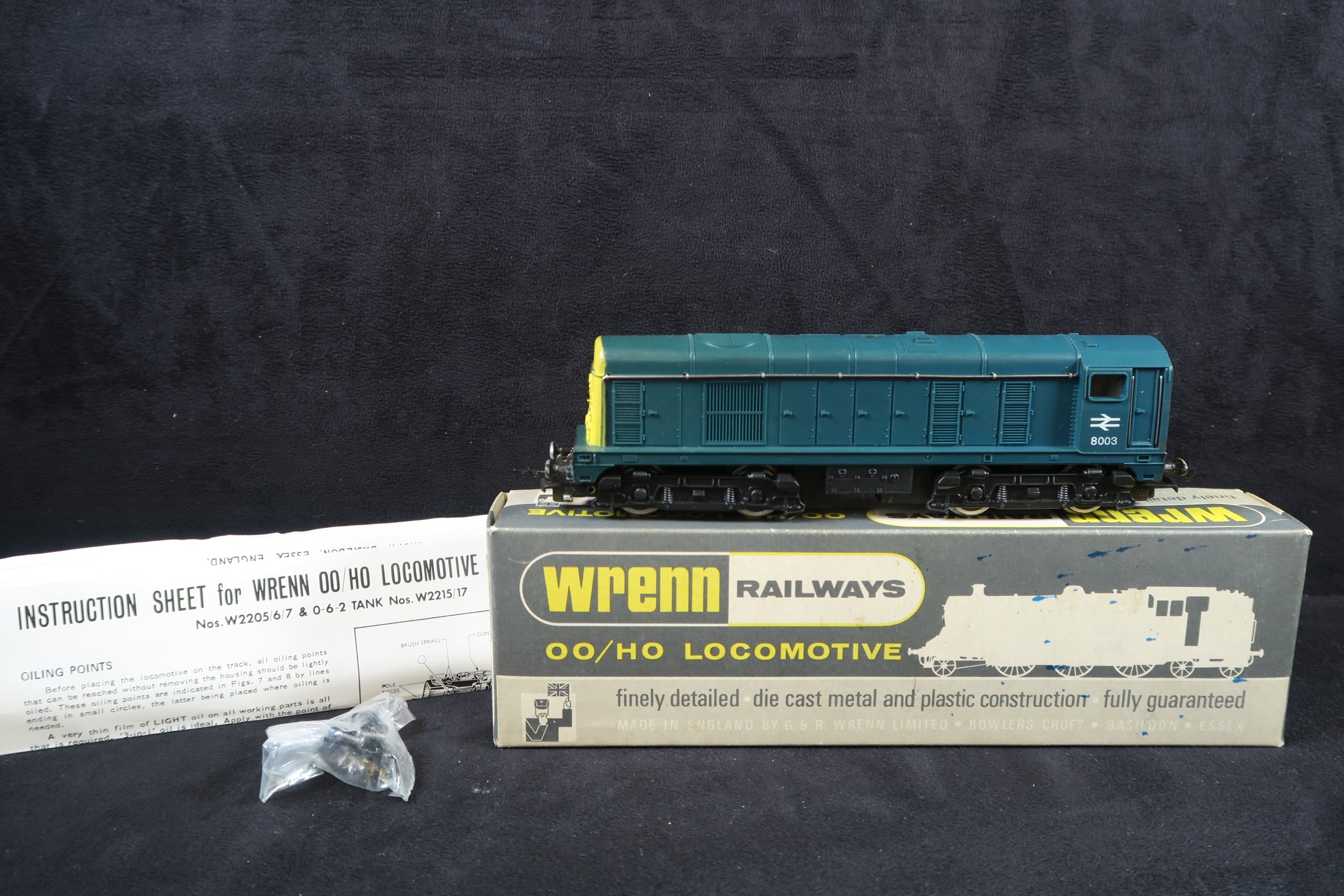 Wrenn W2230 Bo-Bo Diesel Electric Blue B.R., OO, 99% MIB! – Andrew ...